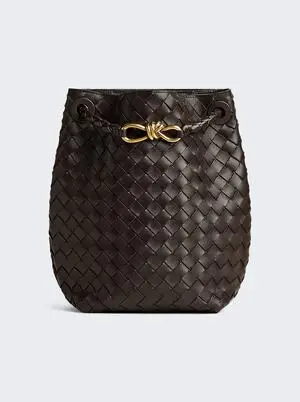 Bottega Veneta Small Andiamo Bucket Bag - Brown
