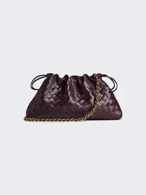 Bottega Veneta Dustbag Notte Pouch Bag Dark Barolo - Brown