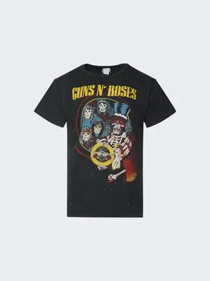 MadeWorn Guns N Roses Tee Coal - Black
