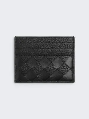 Bottega Veneta Intrecciato Credit Card Case - Black