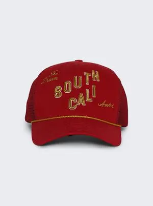 Amiri South Cali Trucker Hat Ruby