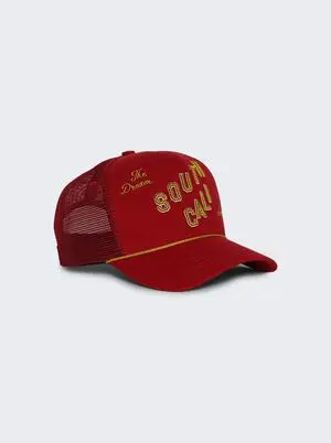 Amiri South Cali Trucker Hat Ruby