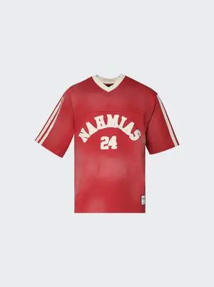 NAHMIAS Campus Heavy Weight Jersey Burgundy