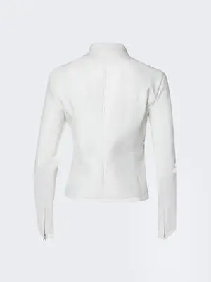 COURREGES City Vinyl Biker Jacket