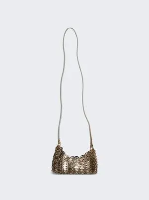 Rabanne 1969 Reversible Nano Flip Bag And Silver
