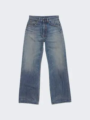 Acne Studios 2021m Regular Fit Jeans Mid - Blue