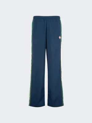 Casablanca Track Pants Navy And Green - Multicolor