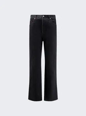 Bottega Veneta Regular Straight Leg Jeans - Black