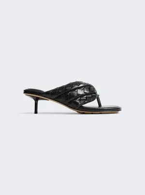 Bottega Veneta Salsa Thong Sandal - Black
