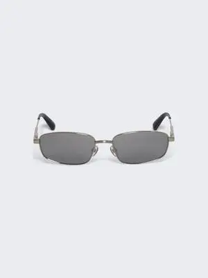 Jacquemus Sera Sunglasses Silver - A
