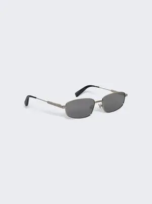 Jacquemus Sera Sunglasses Silver
