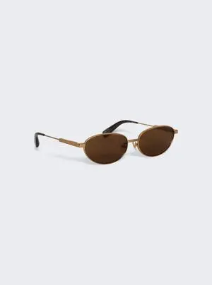 Jacquemus Alba Sunglasses Matte Gold