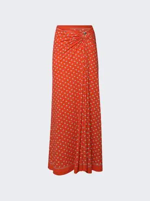 Christopher Esber Bandana Ruched Orbit Skirt