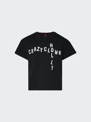 CRAZY CLOWN L.A. Ghost Of Love Tee Washed - Black