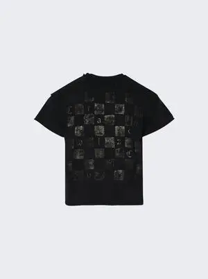 CRAZY CLOWN L.A. Reflections In A Blade Tee Washed Black