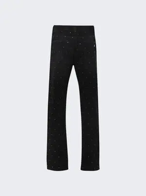 Amiri Studded Straight Leg Jeans