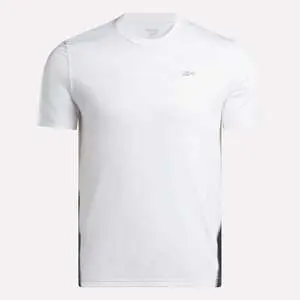 REEBOK Short Sleeve Vector T-shirt - White/vector Navy