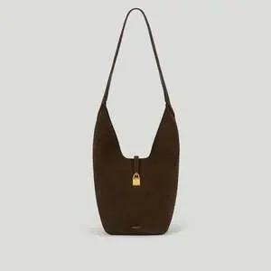 DEMELLIER The Siena Crossbody Leather Bag - Mocha Suede