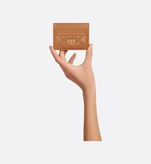Dior Caro Five-slot Card Holder