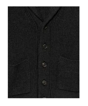 DRUMOHR Shawl Collar Patch Pocket Cardigan