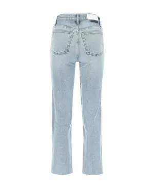 RE/DONE Mid-rise Straight Leg Jeans
