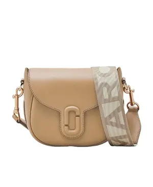 Marc Jacobs Covered J Marc Saddle Bag - Nude