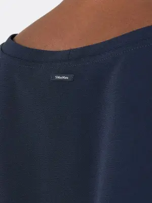 Max Mara Rebecca Crewneck Short-sleeved T-shirt - Midnight Blue