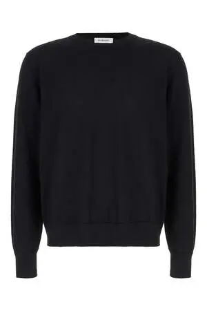 Givenchy Black Crew Neck Knitwear With Contrast Detailing - Multicolor