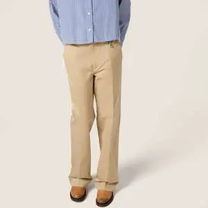 Miu Miu Belt Loop Casual Pants