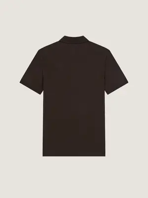Givenchy Polo In Cotton With Paris Gros Grain