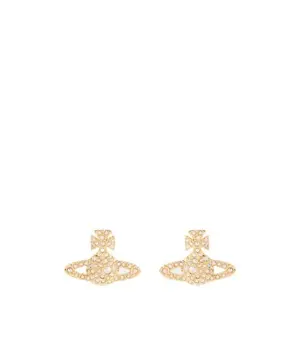 VIVIENNE WESTWOOD Embossed Earrings - Yellow