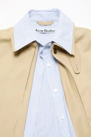 Acne Studios Layered Twill Jacket