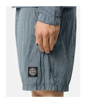 Stone Island Regular-fit Mid-length Swim Shorts With Pockets