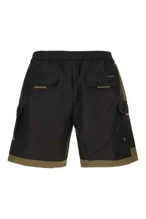 Dolce & Gabbana Cargo Shorts With Drawstring Waist - Multicolor