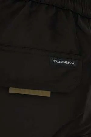 Dolce & Gabbana Cargo Shorts With Drawstring Waist - Multicolor
