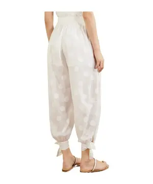 Zimmermann Polka-dot Cotton-poplin Balloon Pants