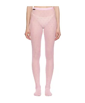 MARINE SERRE Plumetis Pantyhose