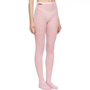 MARINE SERRE Plumetis Pantyhose