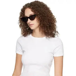 ANINE BING Tortoiseshell Cat-eye Sunglasses