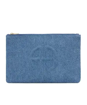 ANINE BING Lili Clutch Bag - Blue