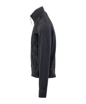 TOM FORD Full Zip Jacket - Black