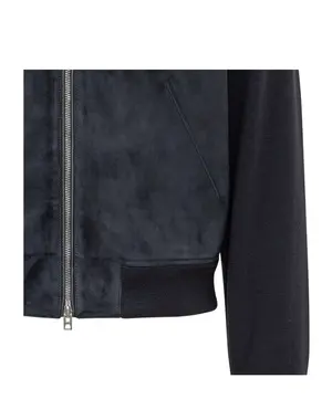 TOM FORD Full Zip Jacket - Black