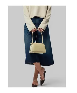 Alaïa Palazzo Denim Culottes - Light Blue