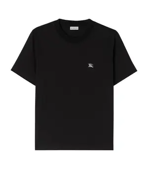 Burberry Cotton Embellished Equestrian Knight T-shirt