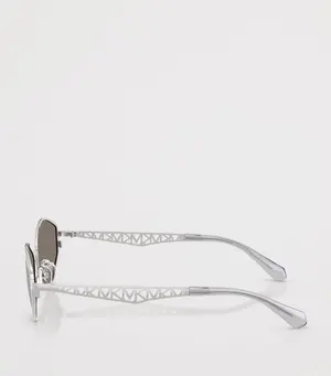 Michael Kors Gold Coast Irregular Cat Eye Sunglasses
