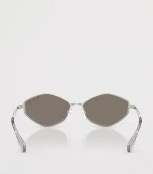 Michael Kors Gold Coast Irregular Cat Eye Sunglasses