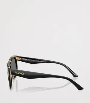 Versace Square Medusa Sunglasses