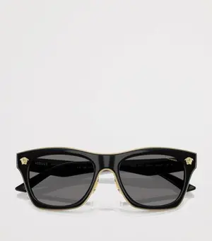Versace Square Medusa Sunglasses