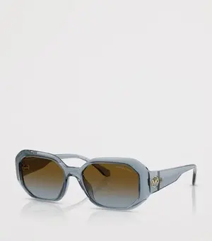 Michael Kors Siesta Key Rectangle Sunglasses
