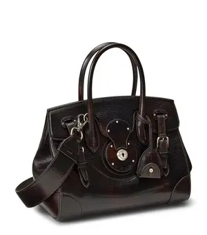 Ralph Lauren Leather Soft Ricky 27 Top-handle Bag